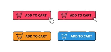 premium vector add to cart button