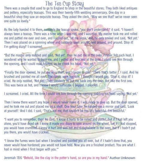 The Teacup Story Printable Artofit