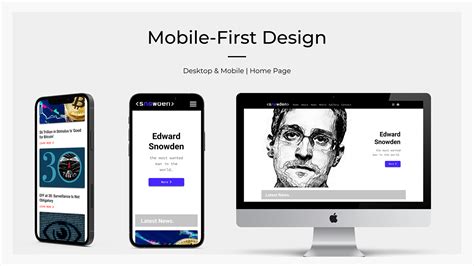 HTML5 CSS3 JS Full Blog Style Website On Behance