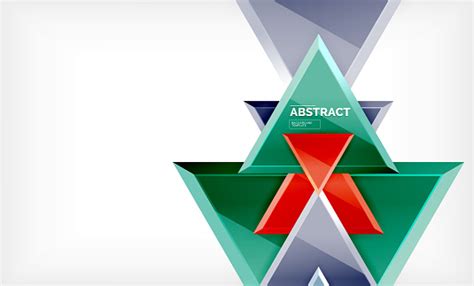 기술 미래 지향적 인 기하학적 3d 모양 최소한의 추상적인 배경 0명에 대한 스톡 벡터 아트 및 기타 이미지 0명 디자인 모던 양식 Istock