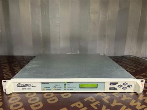 Shop Comtech Ef Data Sdm 2020 Satellite Modulator Backed By A 1 Year