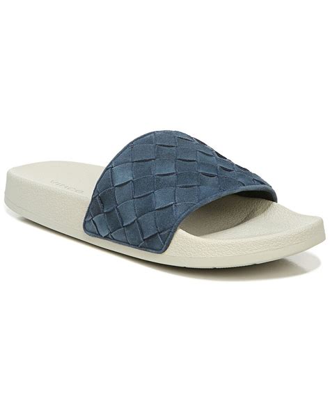 Buy Vince Watley2 Slide Blue At 67 Off Editorialist