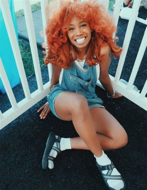 Sza Red Hair Orange Hair Red Hair Hair Hair Orange Red Black Girl Magic Black Girls