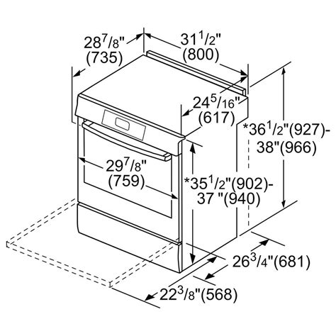 Bosch Benchmark 30 Slide In Electric Induction Range In Stainless Steel Nfm