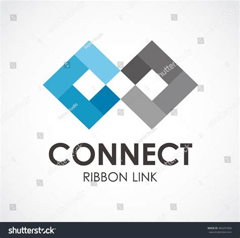 Connect Digital Link Logo Design Vector Stock Vector Shutterstock