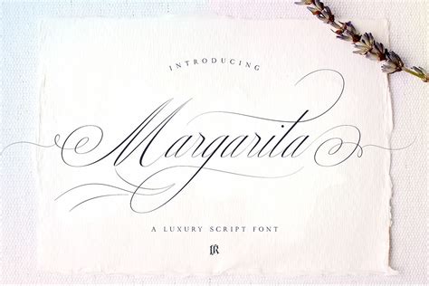 Margarita Font 103757 Script Font Bundles