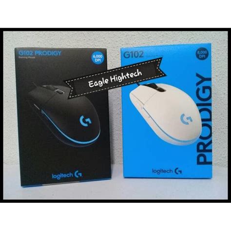 Jual New Logitech G102 G 102 G 102 Prodigy Gaming Mouse Putih Shopee Indonesia