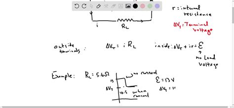 Solved Texts Switch S Is Closed 11 2 1 Write Down The Potential Difference Across The 4Ω