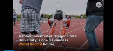 Cassie The Running Robot Achieves Guinness World Record In 100 Meter Dash In Oregon R