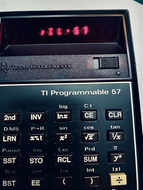 Ti 57 Programmable Calculator Hardware Retrofit Ti 57 Programmable Calculator Hardware Retrofit