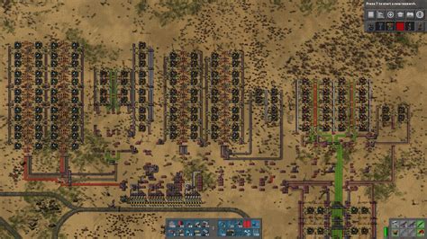 This Was My Setup For Blue Science Packs I Tried To Get As Close To 1 Pps As Possible R Factorio
