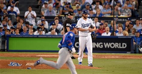 Nlcs 커쇼 실투 하나에 울었다5이닝 1피홈런 2실점