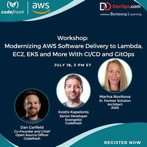 on linkedin workshop modernizing aws software delivery to