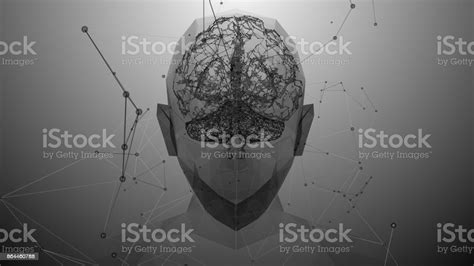 Kecerdasan Buatan Ai Belajar Robot Virtual Neural Jaringan Mesin Foto Stok Unduh Gambar