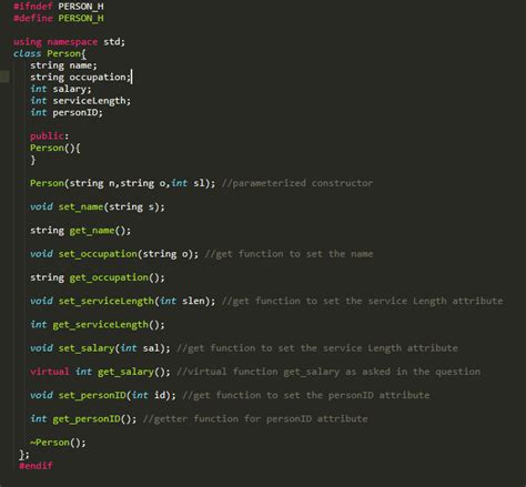 Solved The Class For Each Problem Must Be Submitted In Two