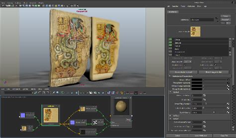 In Autodesk Maya Substance B2m