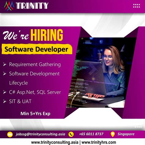 Trinity Consulting Services “trinity” On Linkedin Were Hiring Singapore Based Net