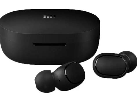 Fone De Ouvido Bluetooth Xiaomi Redmi Earbuds Basic S True Wireless Com Microfone Preto