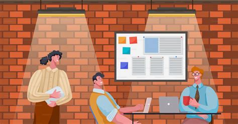 통계 및 데이터 분석 프로젝트 개발에 종사하는 사무실 사람들 관리자와 직원이 새로운 비즈니스 개념에 대해 브레인스토밍합니다 상사와의 세미나 또는 회의 플랫 스타일의