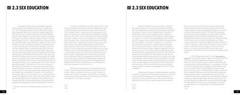 Lack Of Sexual Education Bachelor Project On Behance