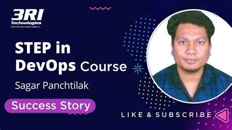 Step In Devops Course Certified Sagars Success Story 3ri
