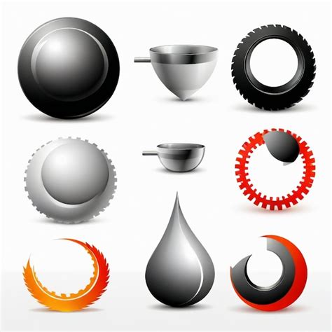 Reducing Vector Set White Background Isolated A High Qual Premium Ai