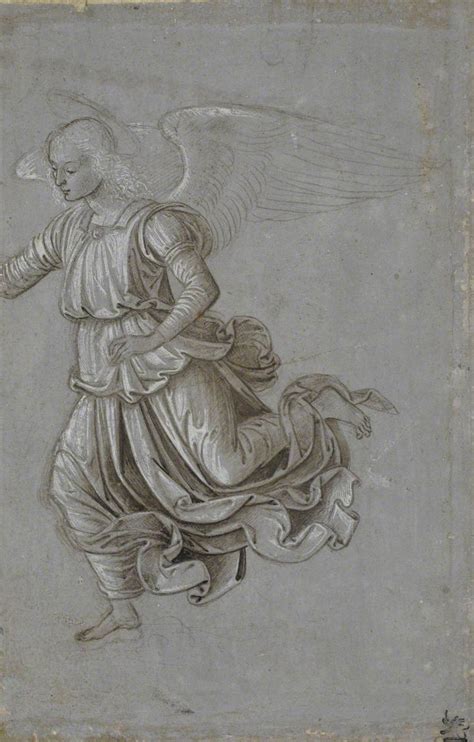 Drawings Of Angels Flying