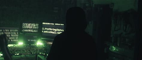 Hacker Sitting Down Computer Screens By Thomas Gellert Stock Footage Artlist