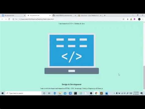 Using Div Tag And Classes In HTML CSS YouTube