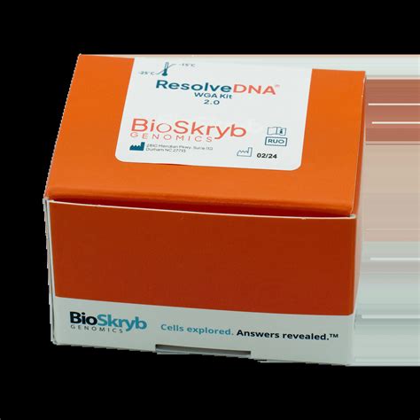 Resolvedna Wga Whole Genome Amplification Kits