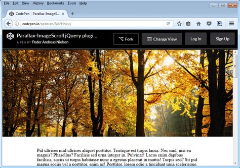 10 Awesome Jquery Parallax Plugins Learning Jquery