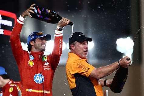 Sainz Bows Out Of Ferrari With Bittersweet Farewell After Podium In