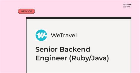 Python Works On Linkedin Senior Backend Engineer Rubyjava In