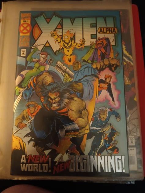 Mavin Xmen Alpha Comic
