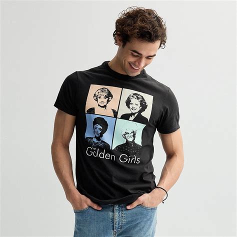 Mens Golden Girls Box Graphic Tee