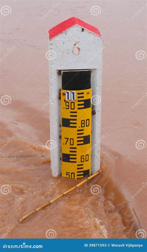 Measure The Water Level Stock Image Image Of Marker 39871593