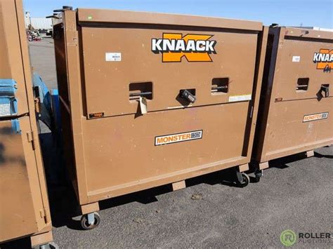 Knaack 1000 Monster Box On Casters Roller Auctions
