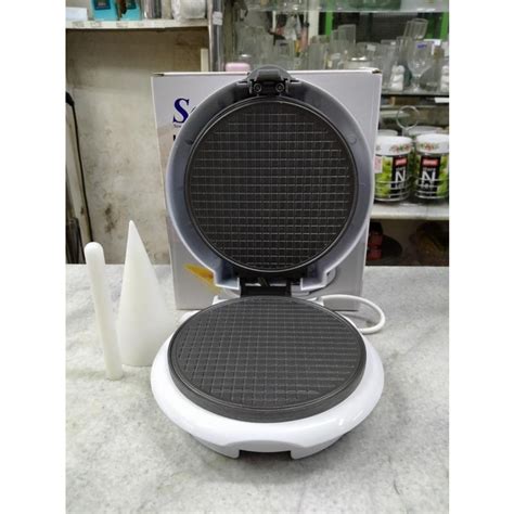 Jual Stroopwafel Dutch Waffle Maker Ice Cream Cone Maker Sonifer Shopee Indonesia