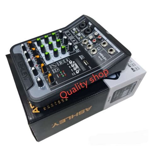 Promo Mixer Ashley Sm402 Sm 402 Baru Soundcard Diskon 23% Di Seller ...