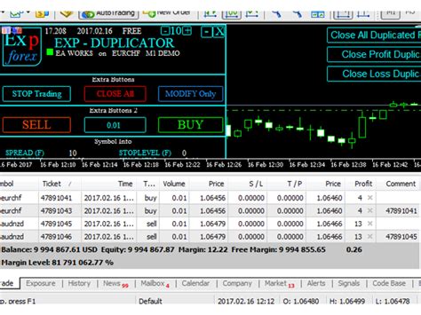 Exp5 Duplicator Buy Trading Utility For Metatrader 5