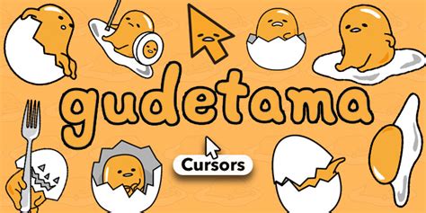Gudetama Cursors Collection Sweezy Custom Cursors
