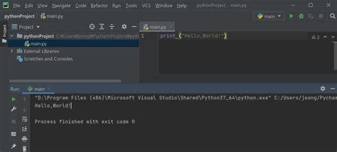 Python 시작하기 PyCharm 설치