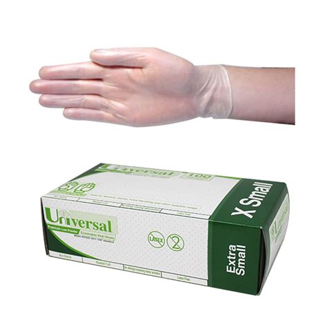 Universal Vinyl Examination Gloves Everything Safety