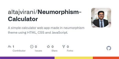 Github Altajviranineumorphism Calculator A Simple Calculator Web