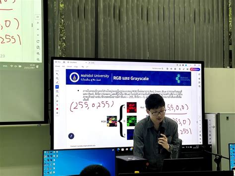 ict mahidol organized a workshop on “yolo for custom object detection a hands on guide” muict