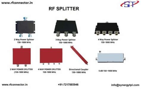 Black Rf Power Splitter At ₹ 200 Piece In New Delhi Id 2853770453430