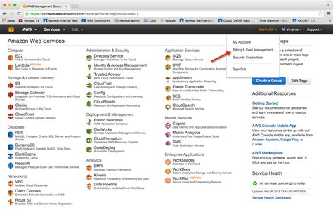 AWS Account Management Consolidated Billing
