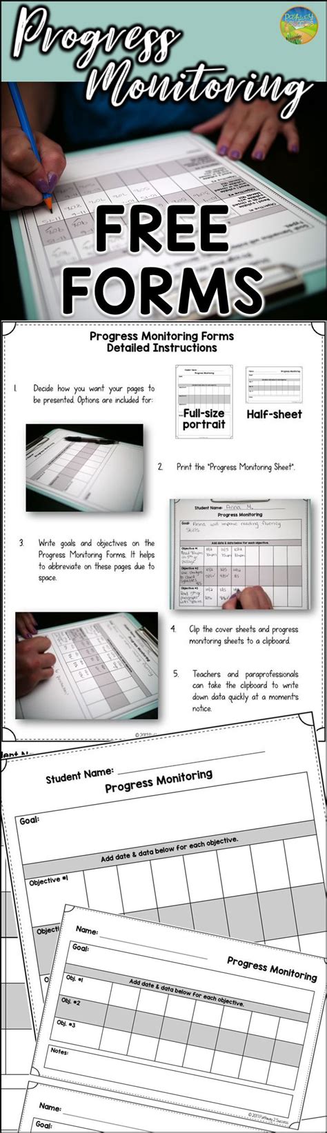 Printable Iep Progress Monitoring Forms Printable Forms Free Online