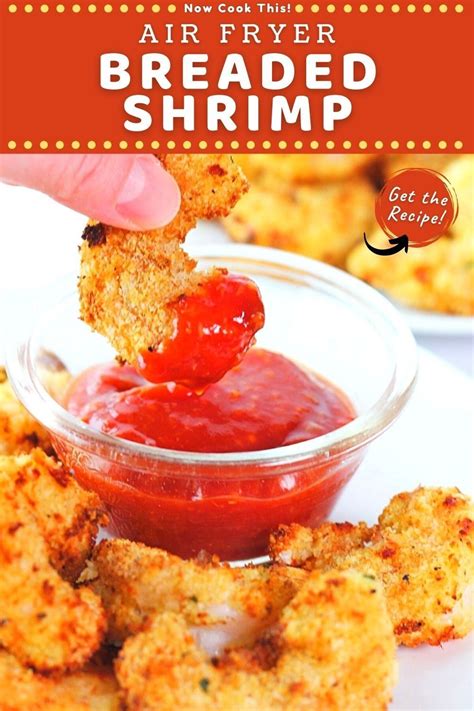 Air Fryer Breaded Shrimp Recipe Breaded Shrimp Recipes Cooking