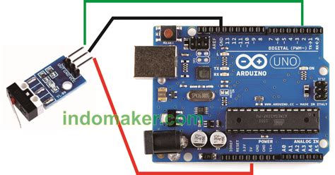 Counter Menggunakan Limit Switch Arduino Indomaker